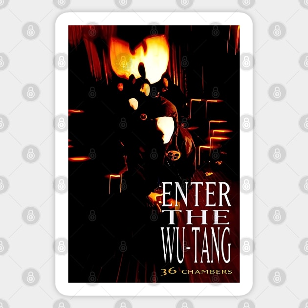 (Front & Back) CHAMBERS - Wutang - Sticker | TeePublic