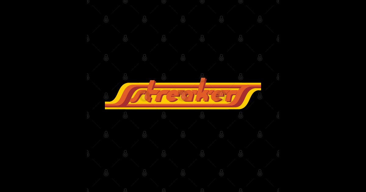 Streaker - Seventies - Sticker | TeePublic