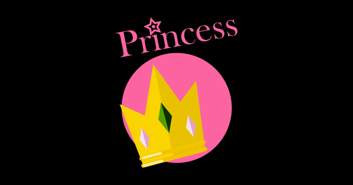 Princess crown - Princess - Sticker | TeePublic