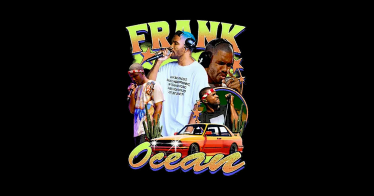 Frank Ocean Retro Collage - Frank Ocean - Posters and Art Prints ...