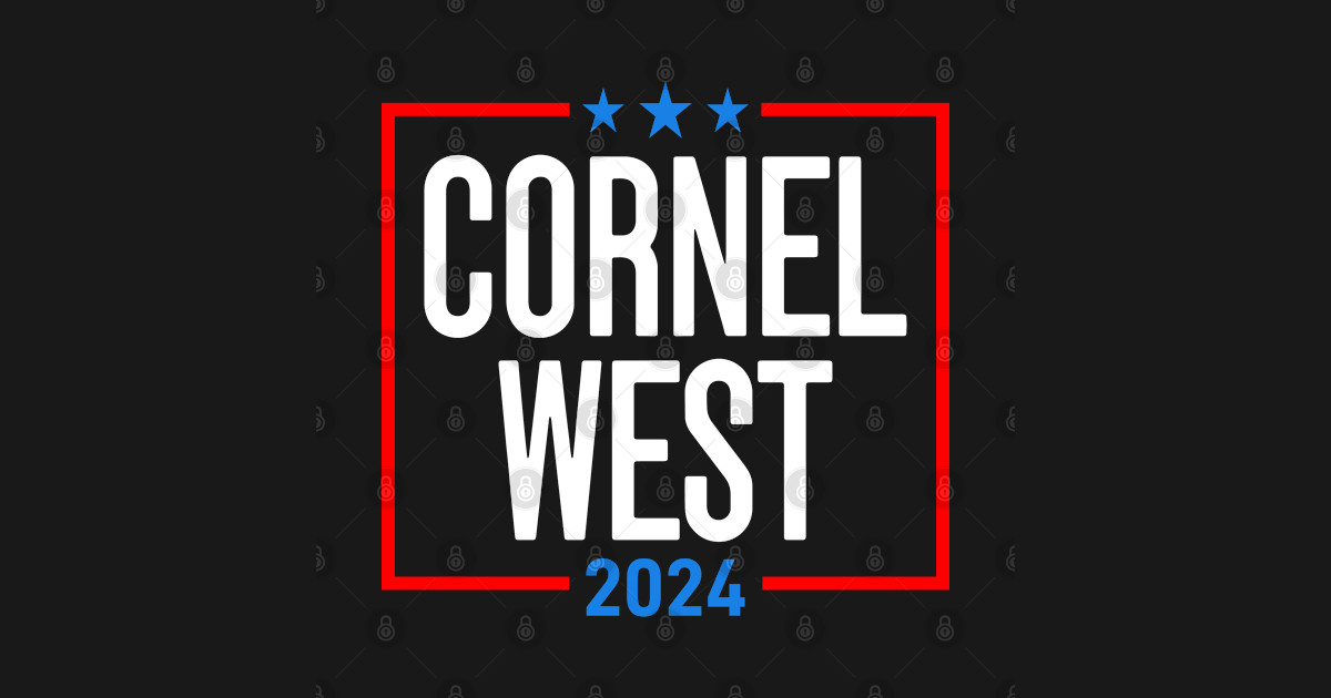 Cornel West For President 2024 - Cornel West - T-Shirt | TeePublic