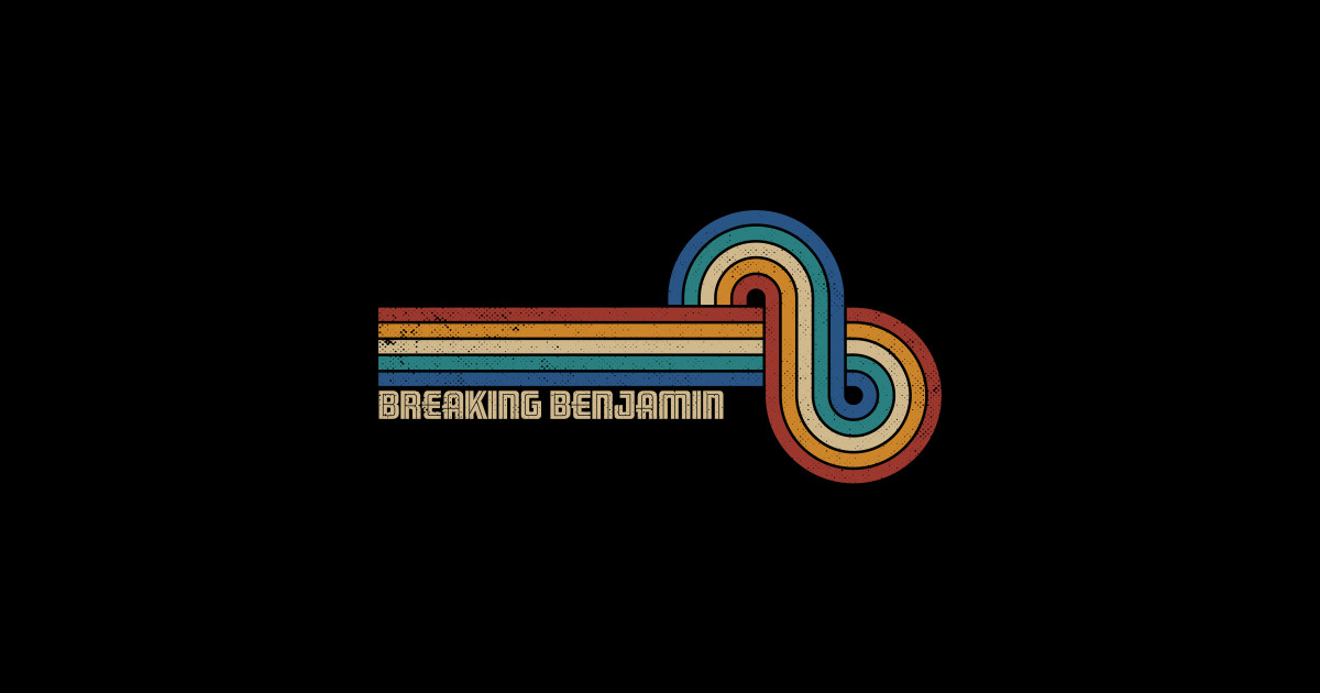 Retro Line Breaking Benjamin - Breaking Benjamin - Sticker | TeePublic