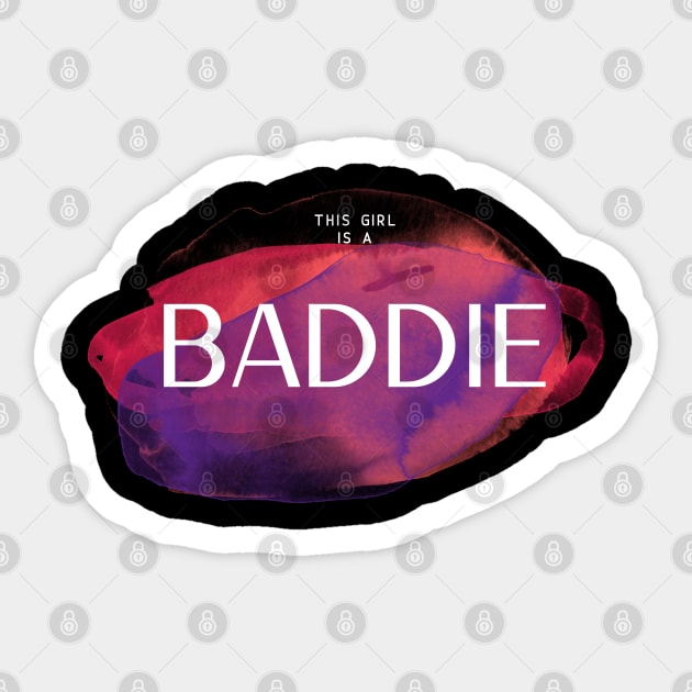 Fun Baddie T-shirt - Shirtdesign - Sticker | TeePublic