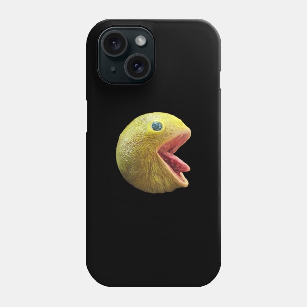 Realistic Pac Man - Scary - Phone Case | TeePublic