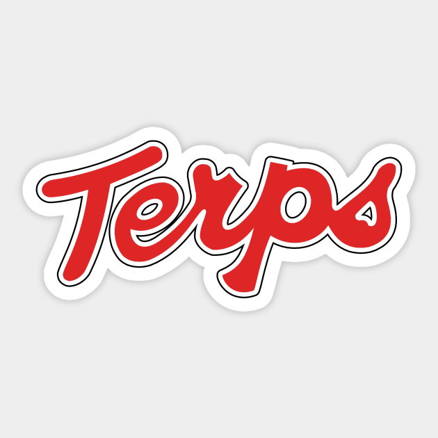 Terps - Terps - Sticker | TeePublic