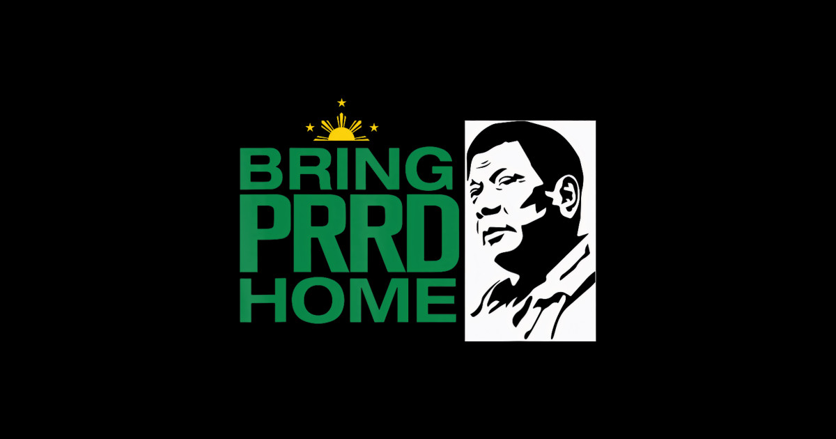 Duterte Bring PRRD Home - Bring Prrd Home - Sticker | TeePublic