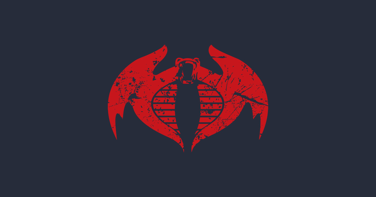 Cobra Rattler Air Force Logo - Gi Joe Retro Cobra Logo - Sticker ...