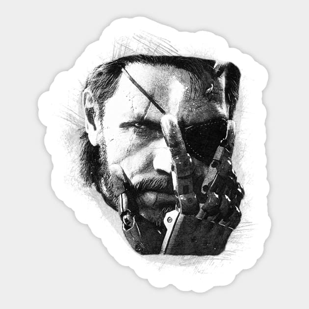 Metal Gear Solid - Metal - Sticker | TeePublic