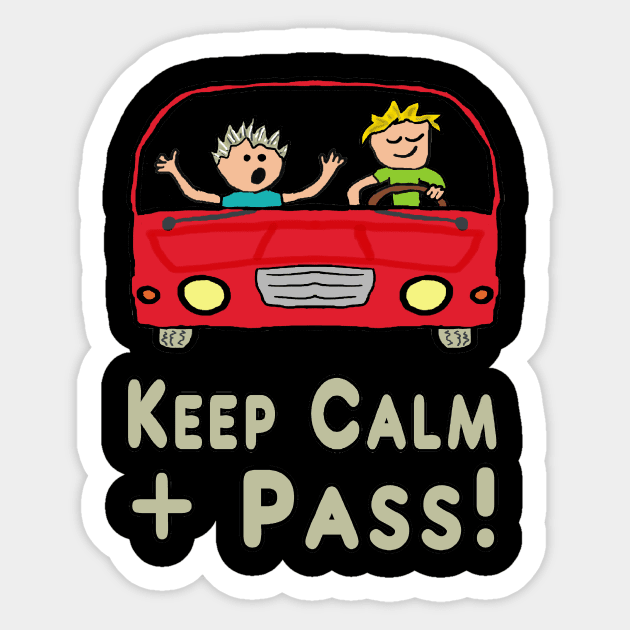 keep calm when driving