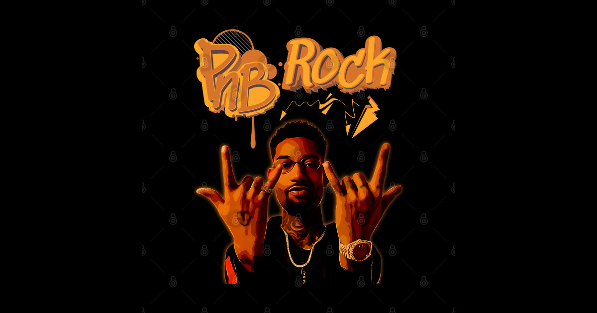 PnB Rock || Tribute - Hip Hop - Posters and Art Prints | TeePublic