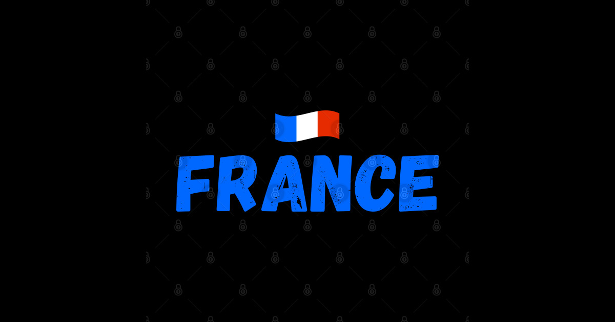 France flag - France - Sticker | TeePublic