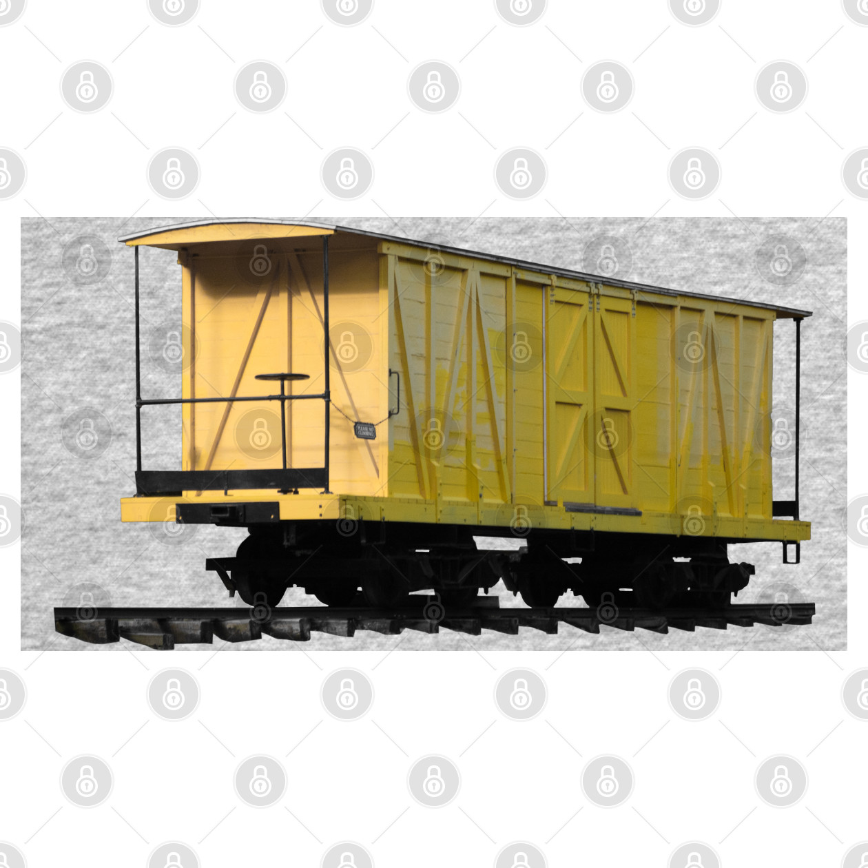 Little Yellow Boxcar - Boxcar - T-Shirt | TeePublic