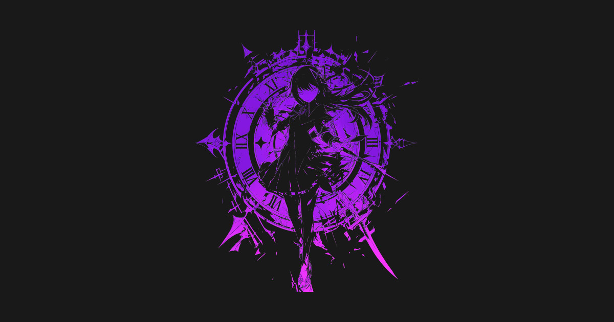 Homura Akemi Clock Fan Art - Homura Akemi - T-Shirt | TeePublic