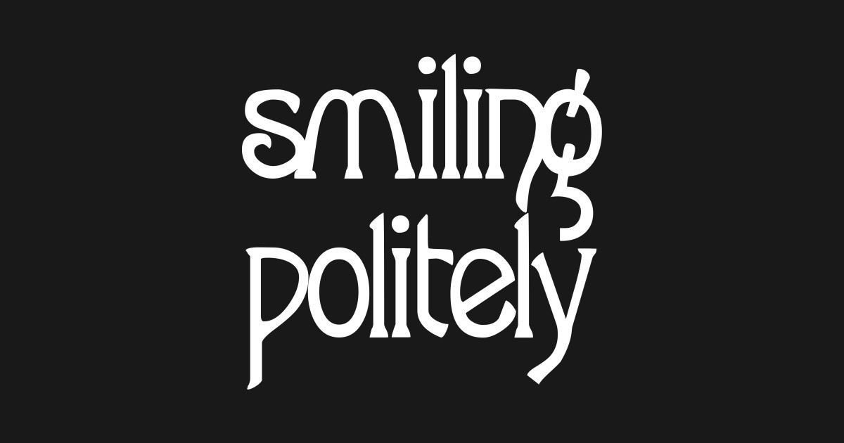 Smiling Politely - Simpsons - T-Shirt | TeePublic