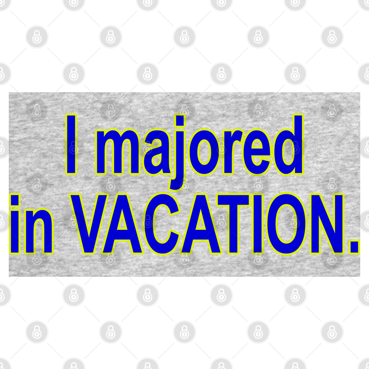 I Majored In Vacation HSM - High School Musical - Baseball T-Shirt ...