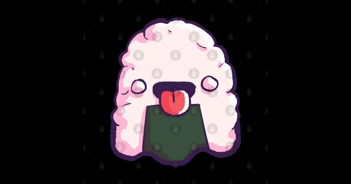 Ghost Onigiri - Ghost - Sticker | TeePublic