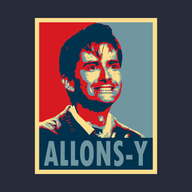 ALLONS-Y - Doctor Who - Kids T-Shirt | TeePublic