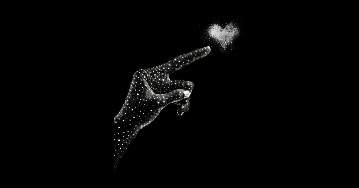 Finger Touching Heart - Valentines Day Finger Touching Heart - Posters ...