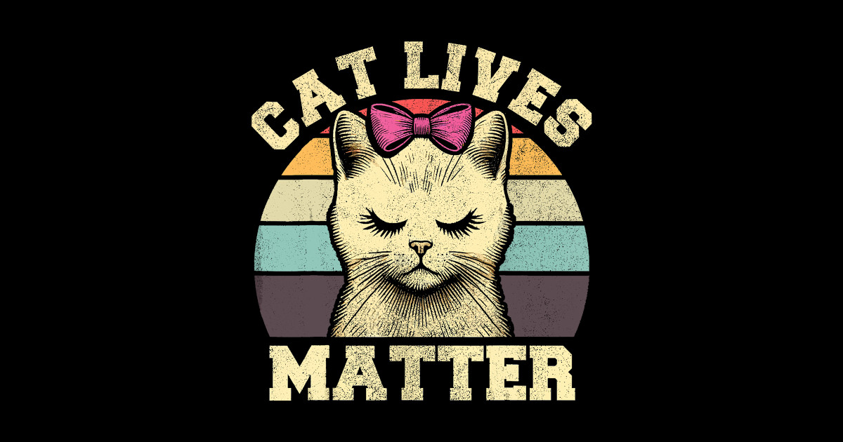 Cute Cat Lives Matter Trump 2024, Donald Trump Cats & Dogs - Cute Cat ...
