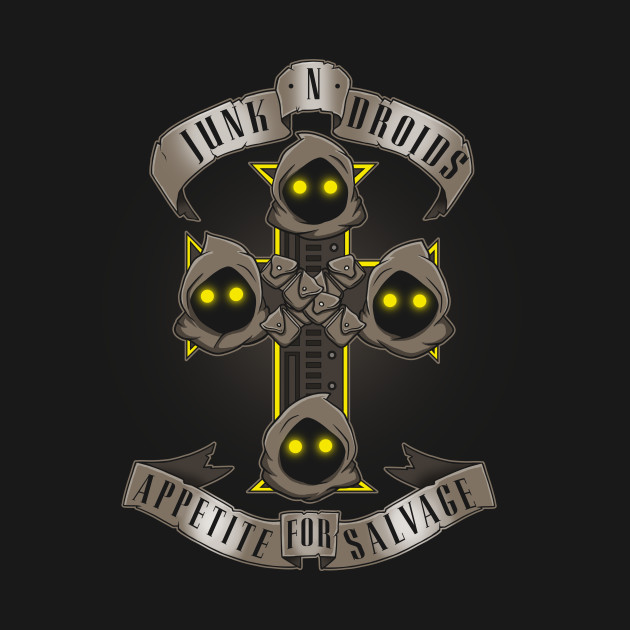 Junk N' Droids - Star Wars - T-Shirt | TeePublic