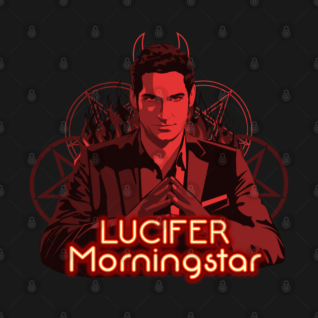 Lucifer Morningstar - Lucifer Morningstar - T-Shirt | TeePublic