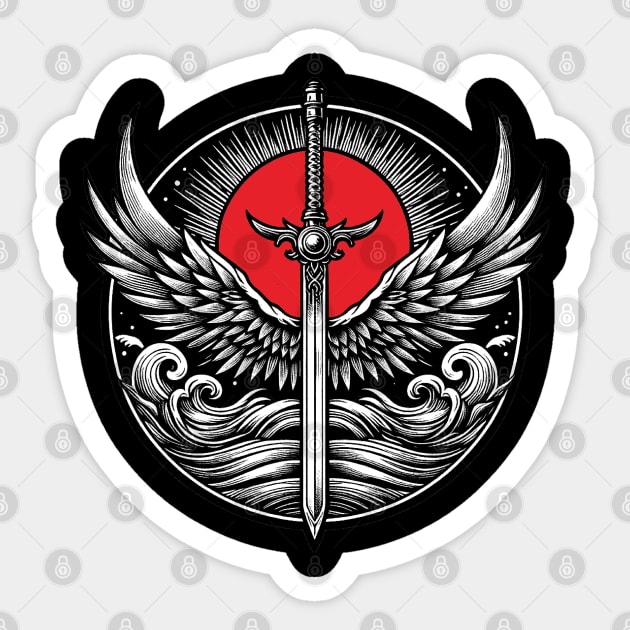 Archangel Casual Style | Guardian Angel Symbol - Angel - Sticker ...