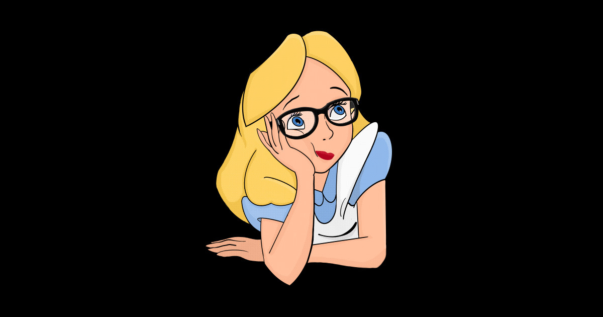 Alice in Frames - Alice - Sticker | TeePublic