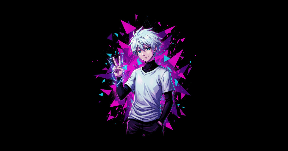 killua - Killua - Sticker | TeePublic