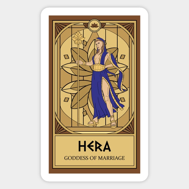 Hera Tarot Card - Hera - Sticker | TeePublic