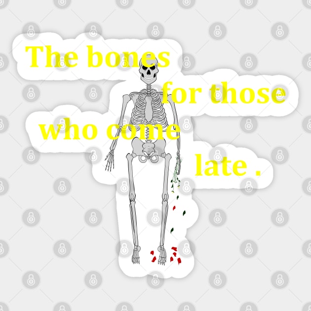 Human skeleton - Human Skeleton - Sticker | TeePublic