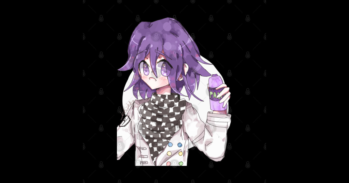 Kokichi with Panta - Kokichi Oma - Sticker | TeePublic
