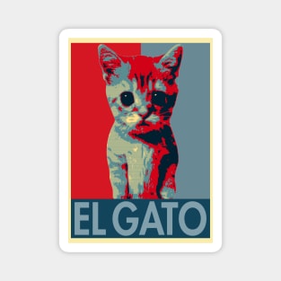 El Gato Meme Sad Crying Cat Munchkin Magnets for Sale | TeePublic
