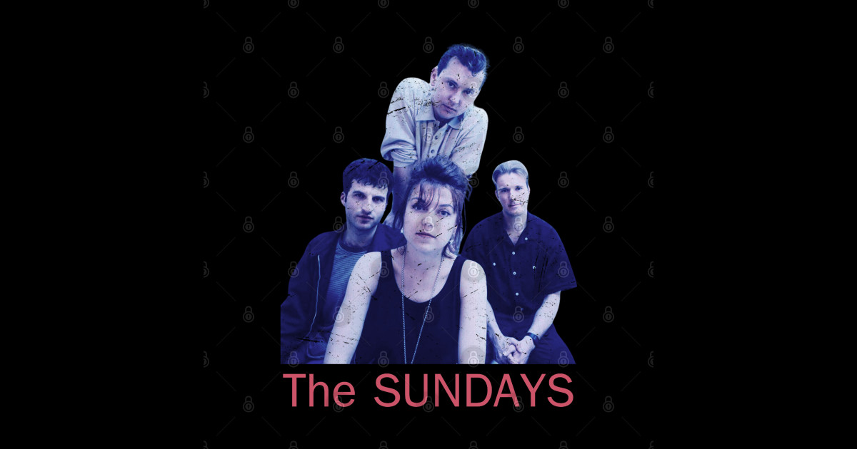 vintage the sundays // fanart - The Sundays - Sticker | TeePublic