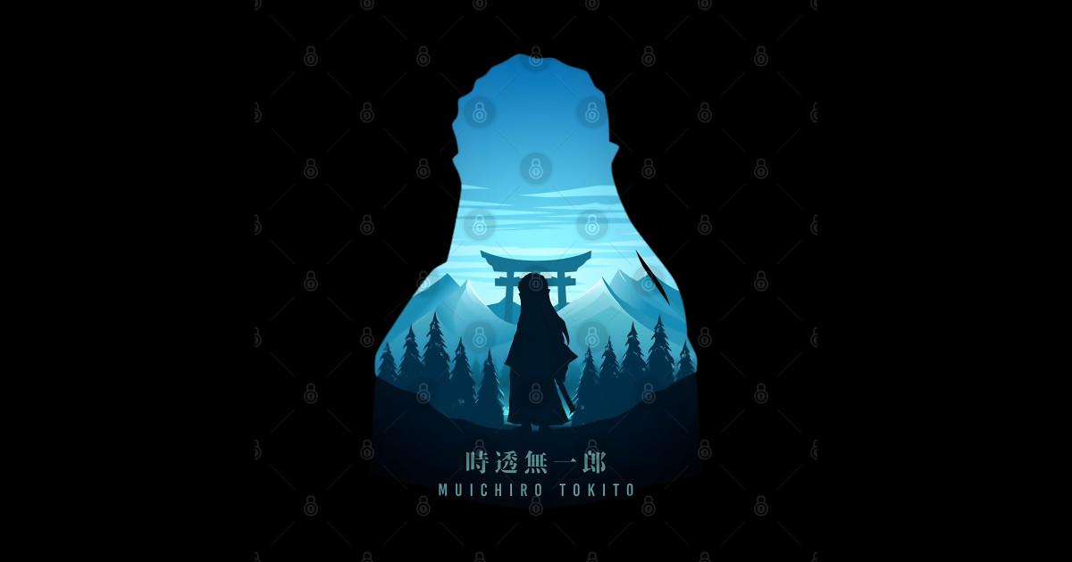 Muichiro Tokito Hashira - Anime Character Merchandise - Pin | TeePublic