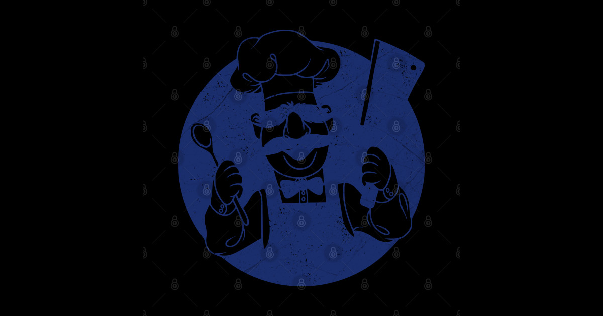 The Muppet Kitchen Swedish Chef - The Muppet Show - Sticker | TeePublic