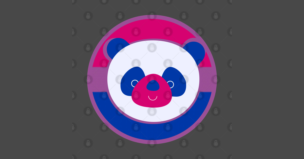 Bisexual LGBTQ Pride flag Panda, sphere - Bisexual Lgbtq Pride Flag ...