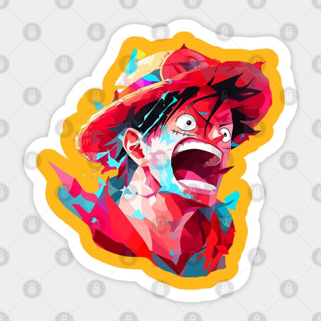 one piece - One Piece - Sticker | TeePublic