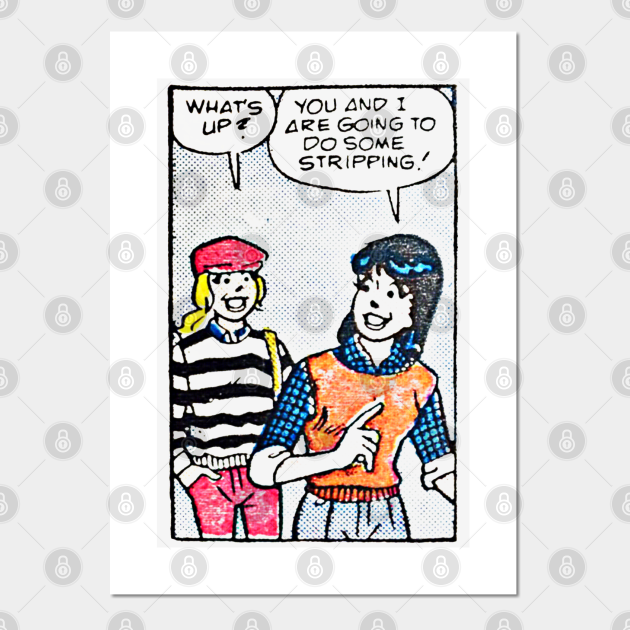 Vintage Lesbian Comic Art Humor - Comic Art Style - Posters and Art ...