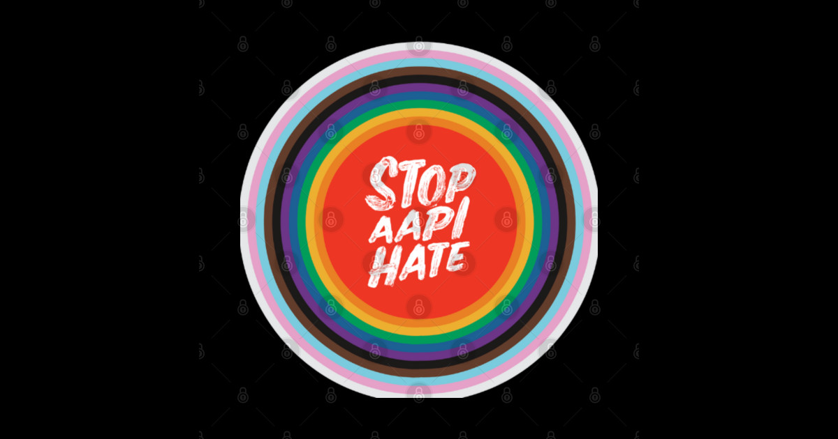 Stop AAPI Hate_Pride - Stop Aapi Hate Pride - Sticker | TeePublic