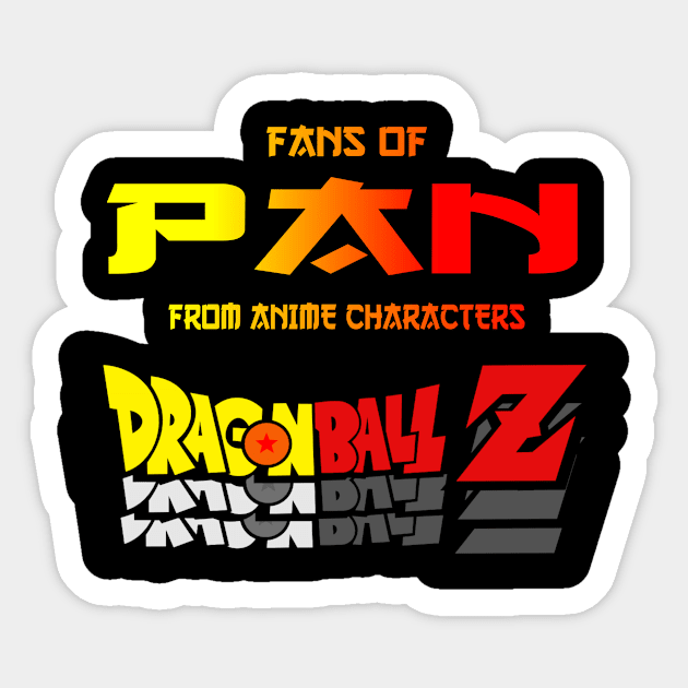 PAN MERCH VTG FAN ART - Pan Merch Vtg Fan Art - Sticker | TeePublic