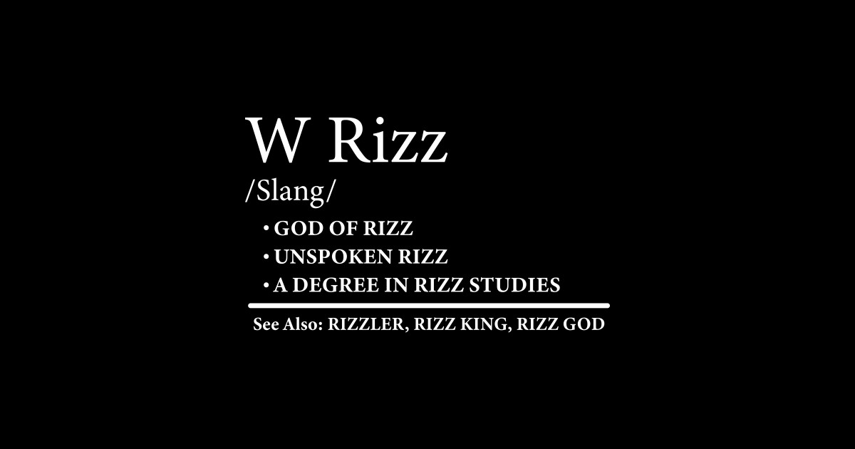 W Rizz Meaning Definition Funny Meme Quote - W Rizz Meaning Definition ...