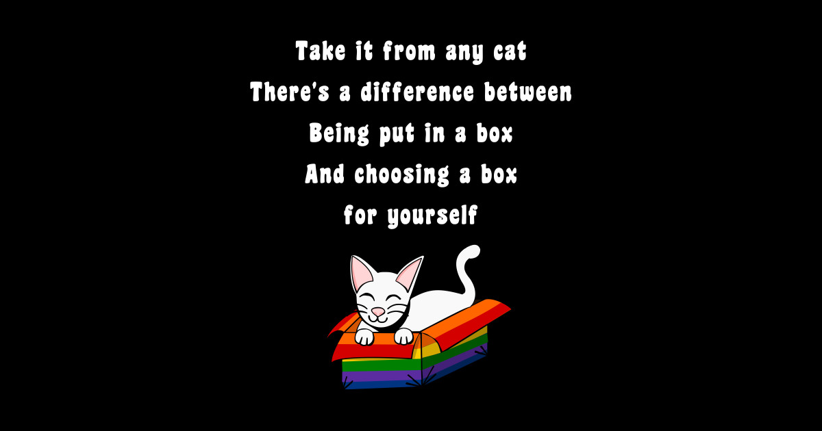 Choosing Yourself - Pride - Sticker | TeePublic