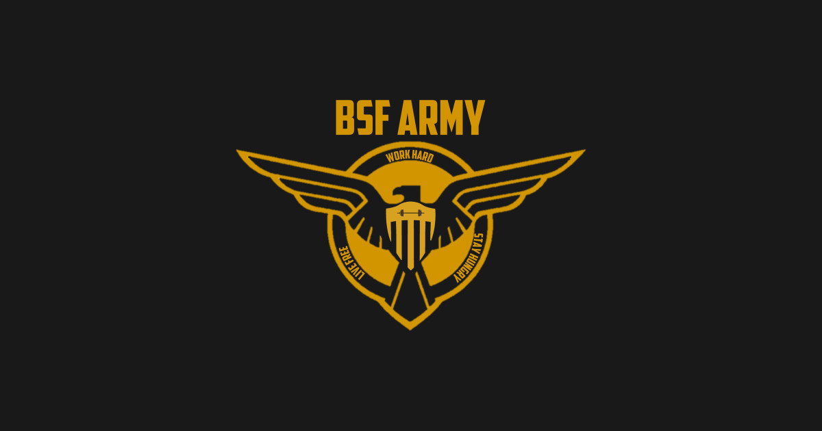 BSF - BSF Army - Fitness Gym - T-Shirt | TeePublic