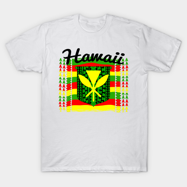 Tribal Hawaiian Kanaka Maoli - Kanaka Maoli Flag - T-Shirt | TeePublic