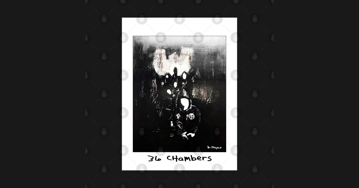 36 Chambers - Hip Hop - T-Shirt | TeePublic