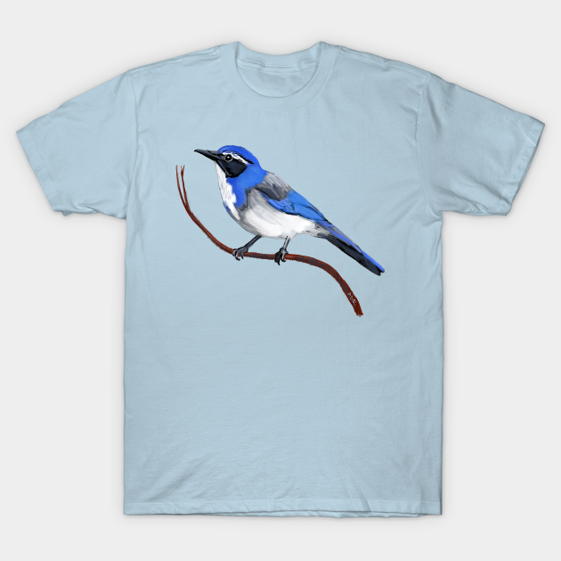 Blue Bird - Bird - T-Shirt | TeePublic