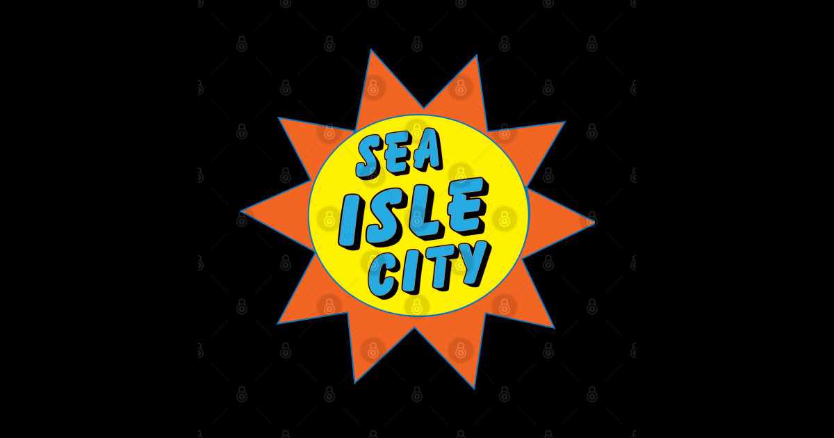 Sea Isle City - Sea Isle City - Sticker | TeePublic