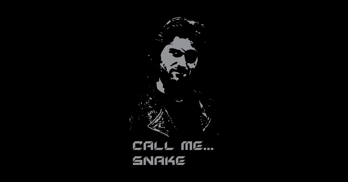 call me snake - Snake Plissken - Sticker | TeePublic