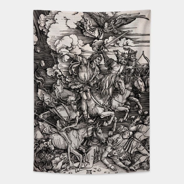 High Resolution Albrecht Dürer The Four Horsemen 1497 - Albrecht Durer ...