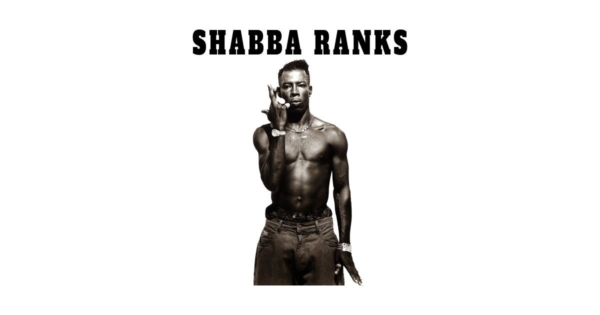 Shabba Ranks Jamaican 90s Dancehall General Jah Rastafari vintage ...